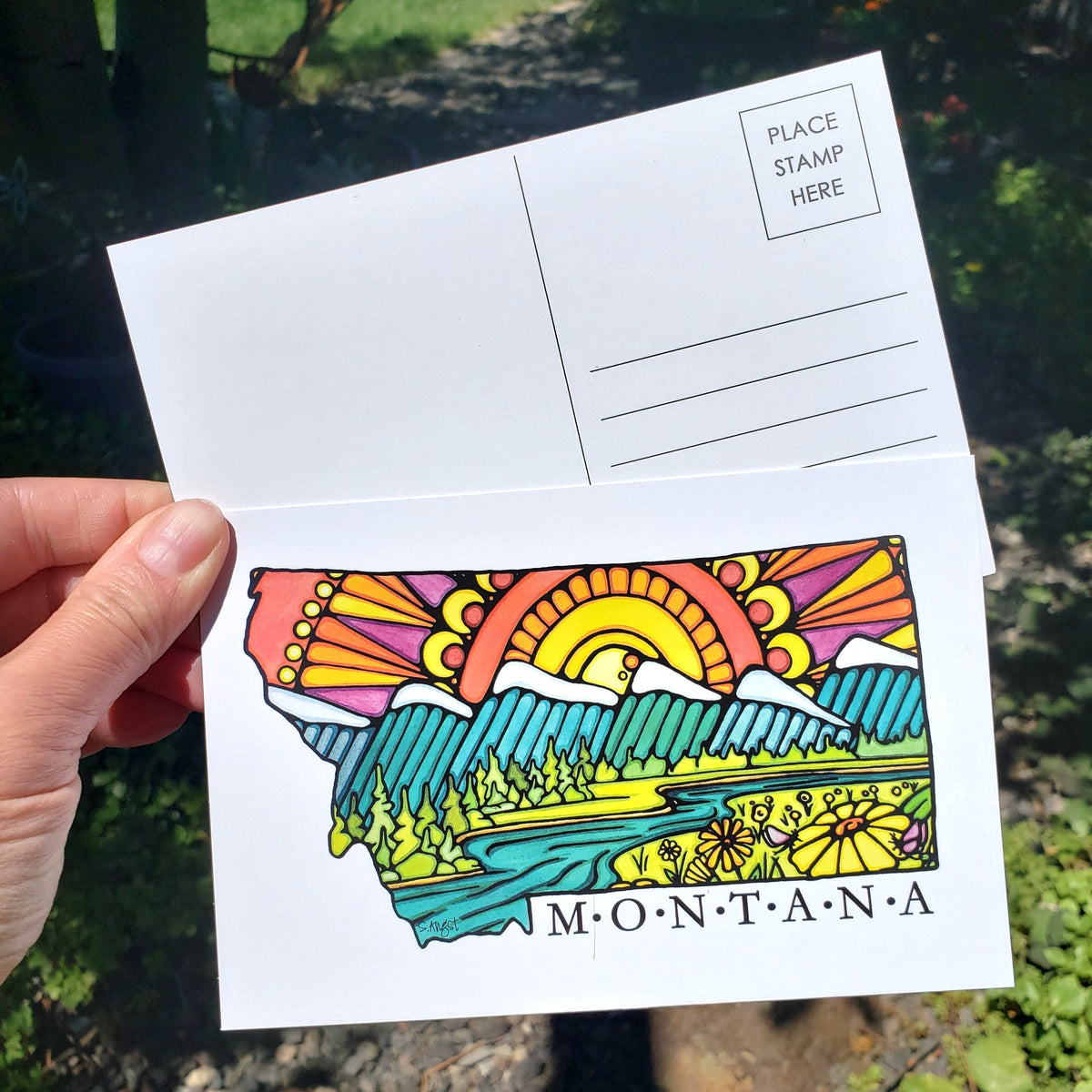 Sarah Angst Art Postcards