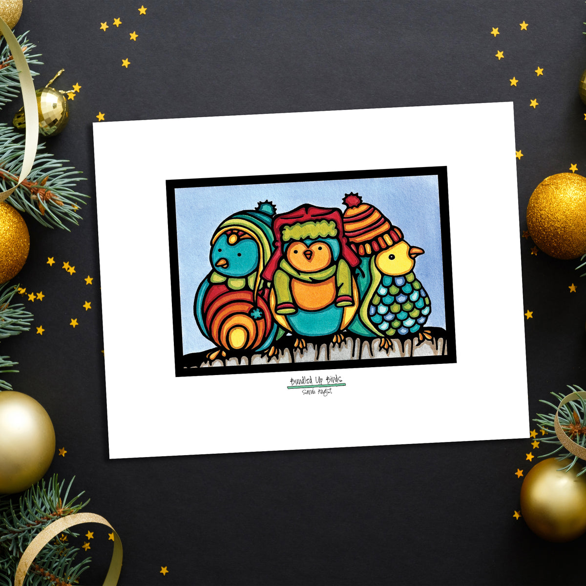 Holiday Simple Giclee Prints – Sarah Angst Art