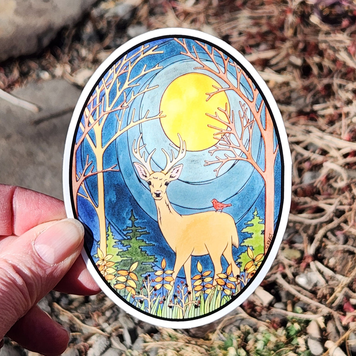 Sarah Angst Art Stickers