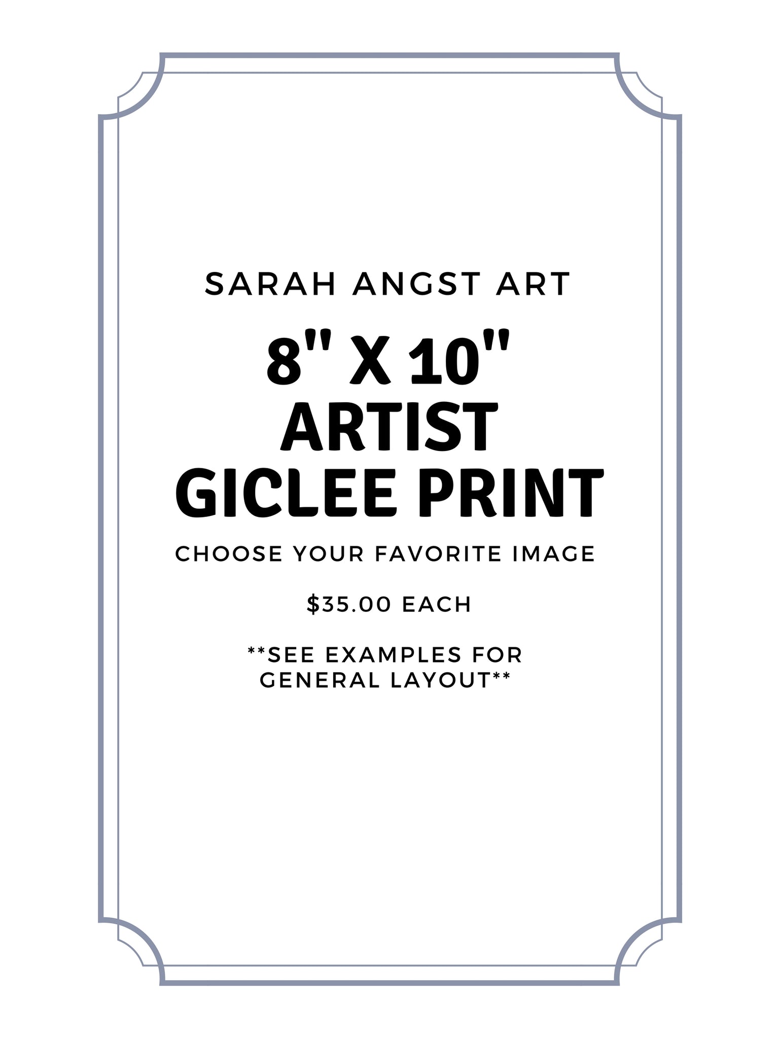 Sarah Angst Art